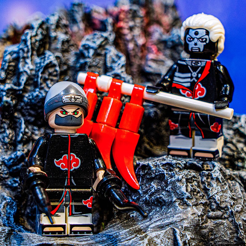 Lego MOC minifigures Naruto Uchiha Zebra การเขียนดินดวงตากลมเซียว ...