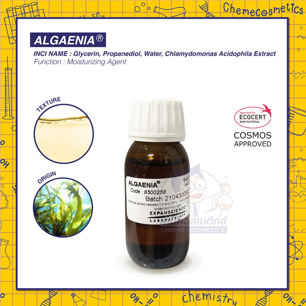 ALGENIA สารสกัดสาหร่ายขนาดเล็กจากฝรั่งเศส ช่วยต่อต้านการอักเสบและแพ้ ...