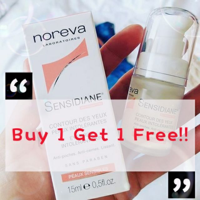 ***1 แถม 1***Made in FRANCE อายครีม NOREVA Eye cream 15ml | Shopee Thailand