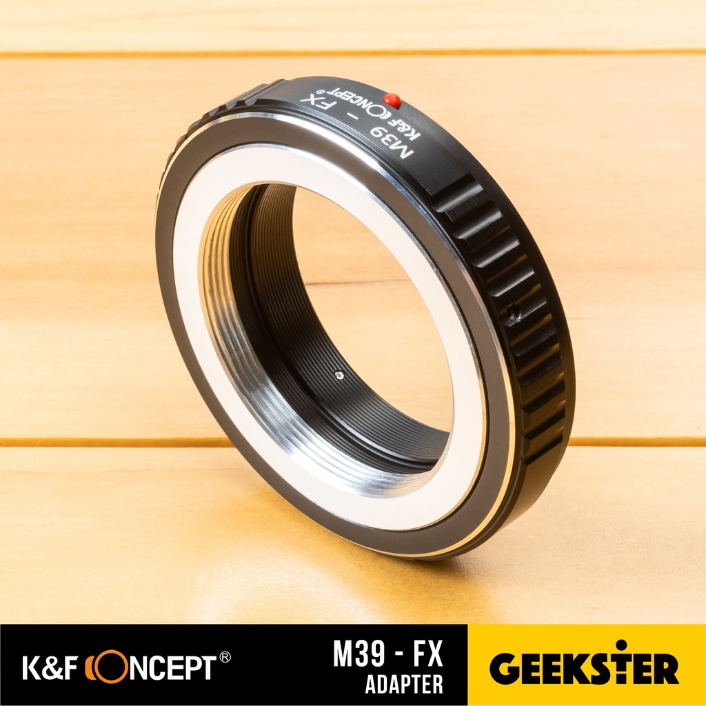 เมาท์แปลง K&F M39-FX ( M39 / LTM / L39 - Fuji X Adapter / Leica LTM-FX Lens Adapter / KF ...