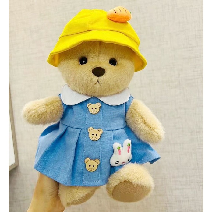 Lina Bear TeddyTales 30cm เสื้อผ้าตุ๊กตาหมีเท็ดดี้น่ารัก เสื้อผ้าหมีลี ...
