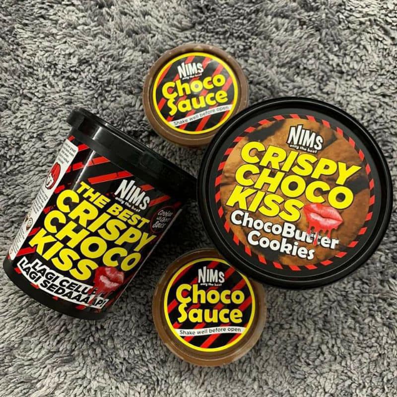 Nims Crispy Choco Kiss | คุกกี้ช็อคชิพ พร้อม ซอสช็อคโกแลตเข้มข้น ...