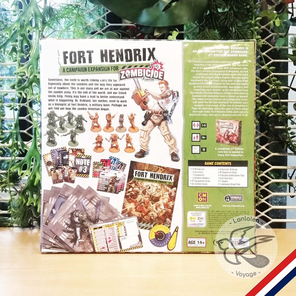 Zombicide (2nd Edition): Expansion - Fort Hendrix/ Washington Z.C./Rio ...