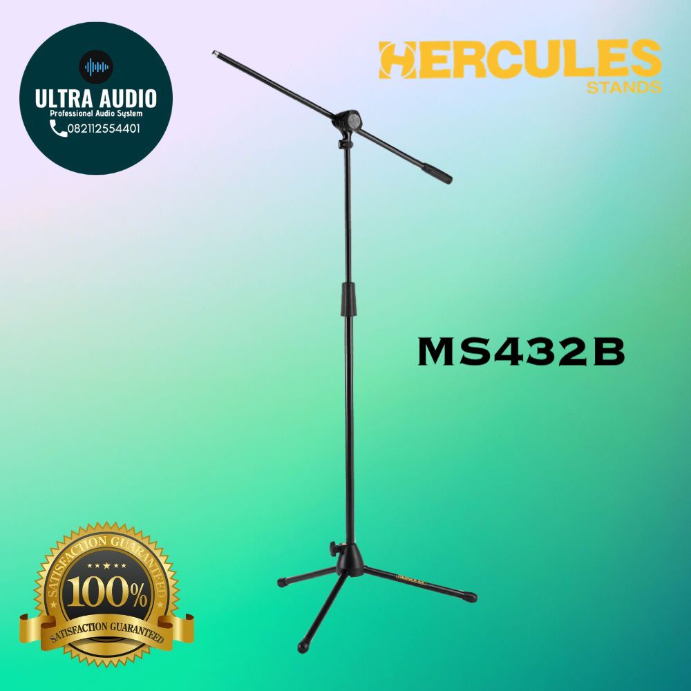 Hercules MS-432B / MS432B / MS 432 B ขาตั้งไมค์ ของแท้ | Shopee Thailand