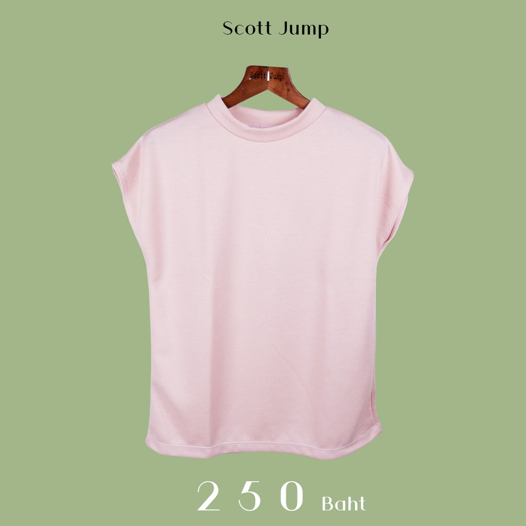 Scott Jump เสื้อยืด คอกลม ผ้านิ่มใส่สบาย เนื้อผ้าคุณภาพดี | Shopee Thailand