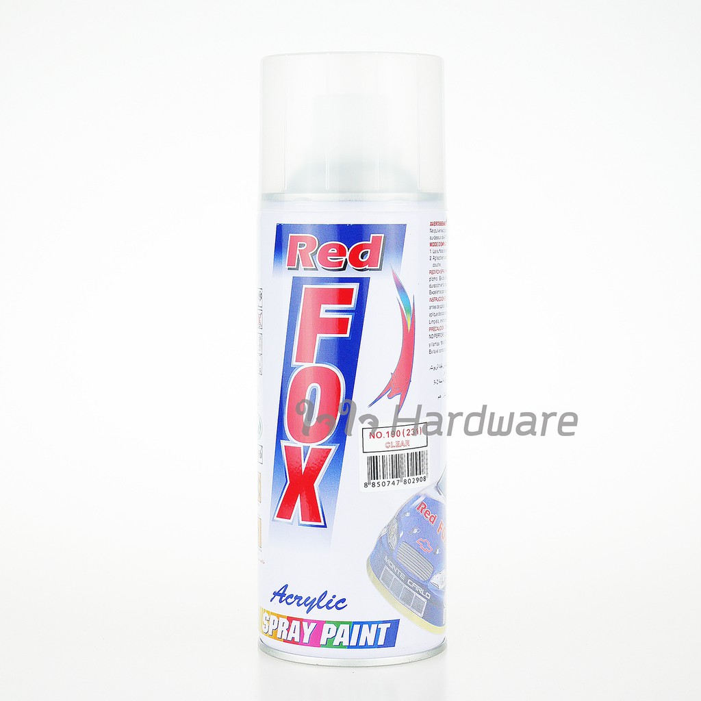 Red Fox by Bosny สีสเปรย์ สีใส Clear No.190(231) 400 มล. J54-05 ...