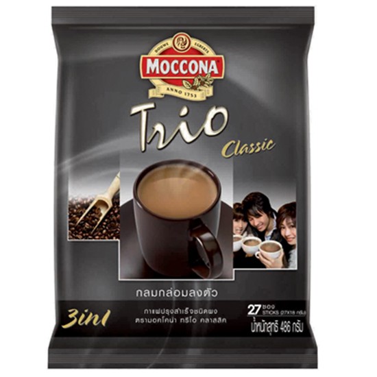 Moccona กาแฟ 3 in1 มอคโคน่า Trio moccona | Shopee Thailand