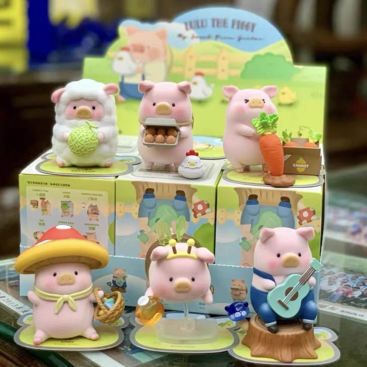 [แบบแยก] LuLu The Piggy Farm Garden series ลิขสิทธิ์แท้ 🐷🥕 52TOYS Pig ...