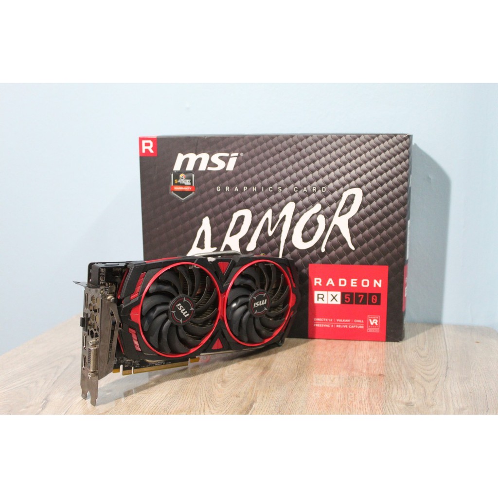 MSI Gaming Radeon RX 570 8GB MK2 256-bit รุ่นหายาก | Shopee Thailand