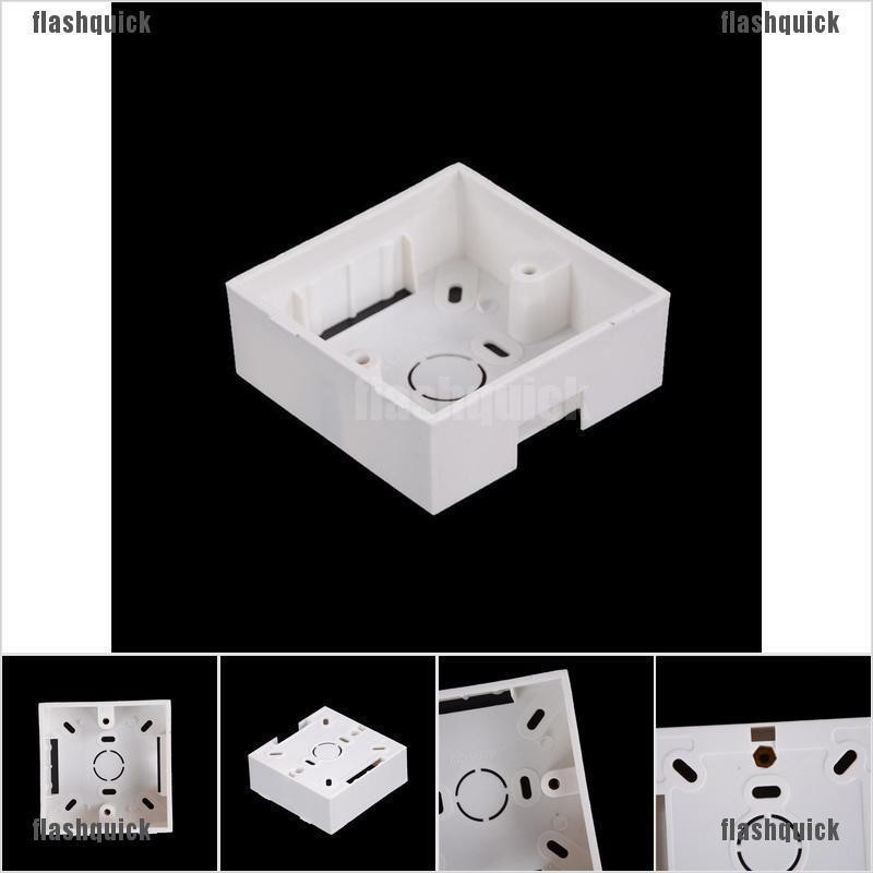 flashquick 2pcs Cassette Universal White Wall Mounting Box For Wall ...