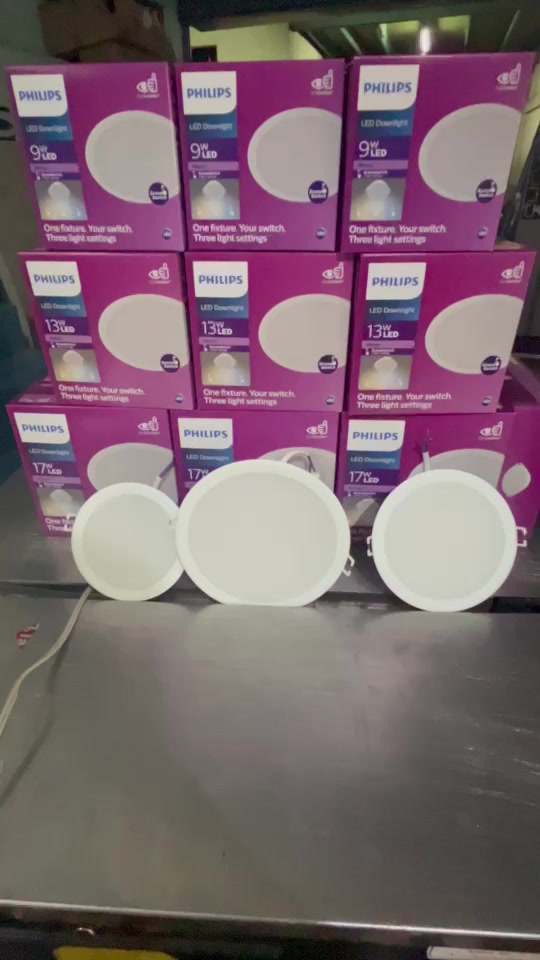 Philips LED Downlight 9W 13W 17W โคมไฟ ดาวน์ไลท์ 4นิ้ว 5นิ้ว 6นิ้ว ...