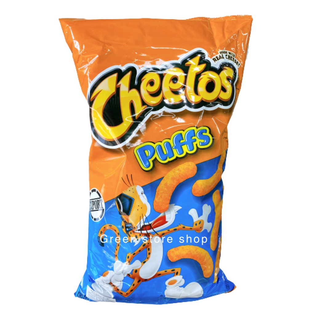 Cheetos Puffs 255.1 g. ( ชีโตส พัฟส์ ชีส เฟลเวอร์ สแนคส์) | Shopee Thailand