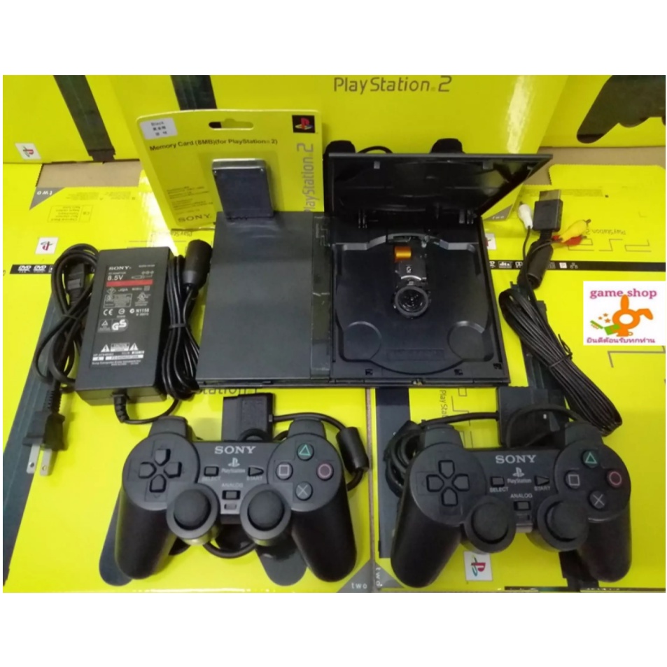 sony playstation 2ครบกล่อง ps2ครบชุดเเปลงระบบเรียร้อยสินค้าตามรูบพร้อม ...