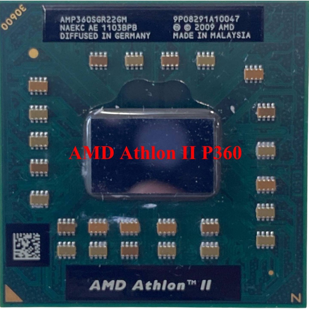 AMD Athlon P360 Laptop CPU Processor ซีพียูโน๊ตบุ๊ค มือสอง สินค้าพร้อม ...