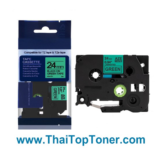 เทปพิมพ์อักษร TZ2-751 (เทียบเท่า) Brother TZE-751 | Shopee Thailand