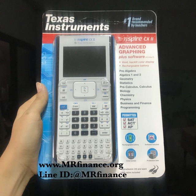 Texas Instruments TI-Nspire CX II ของใหม่ ของแท้ | Shopee Thailand
