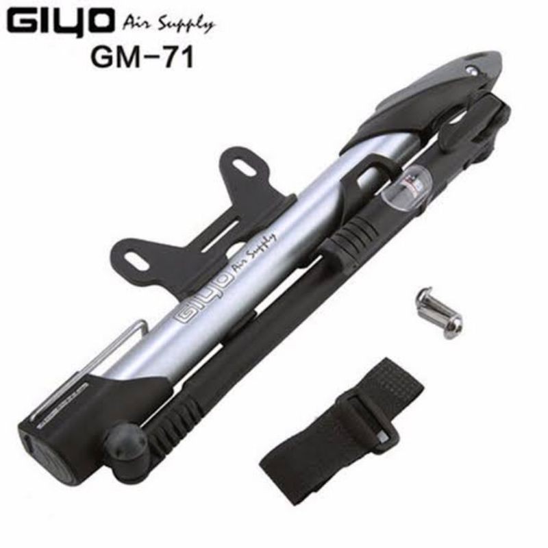 สูบลมจักรยาน สูบมือ Giyo GM-71 สูบพกพา | Shopee Thailand