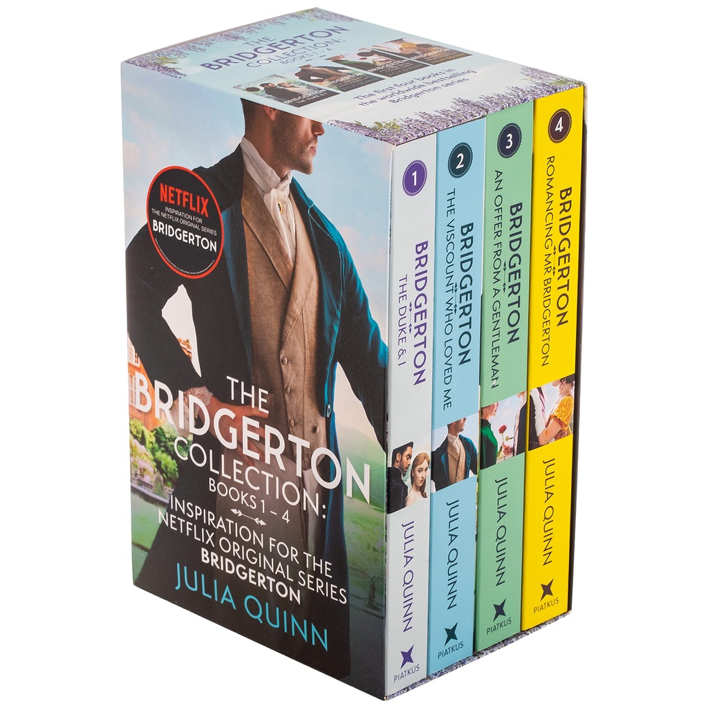 Bridgerton Collection: Books 1 - 4 : Inspiration for the Netflix ...