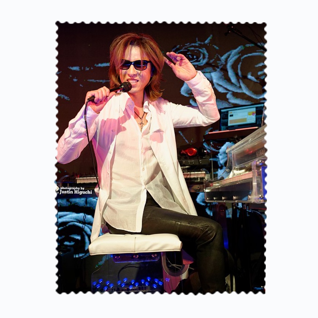 ผ้าเช็ดแว่นตา เช็ดเลนส์ นักร้องญี่ปุ่น J-ROCK โยชิกิ ฮายาชิ Yoshiki X Japan เอกซ์เจแปน | Shopee ...
