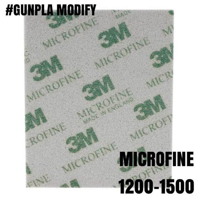 3M ฟองน้ำกระดาษทราย (ของแท้) ความละเอียด SUPERFINE ULTRAFINE MICROFINE ...