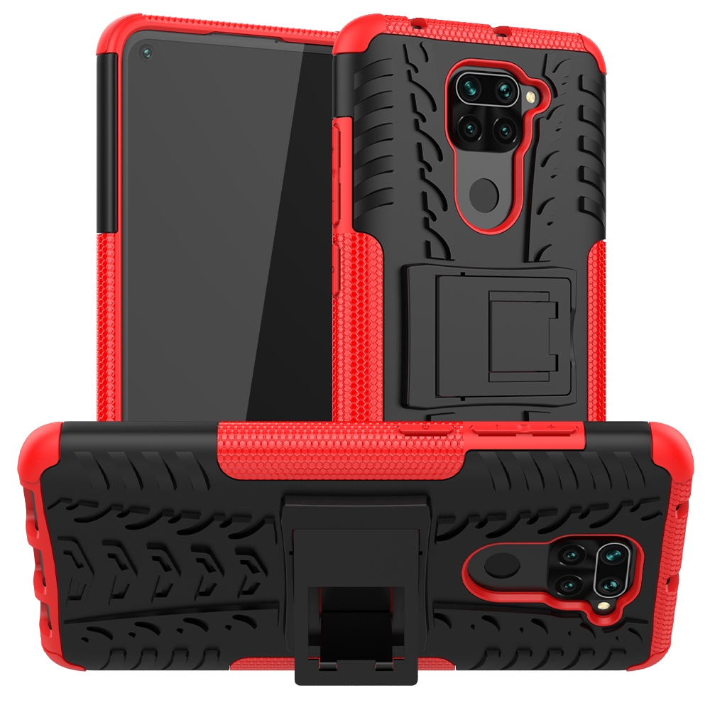 Redmi Note 9 Note9 เคสเกราะ Redmi 10X 4G เคสกันกระแทก ขาตั้ง ฮาร์ดพีซี ...