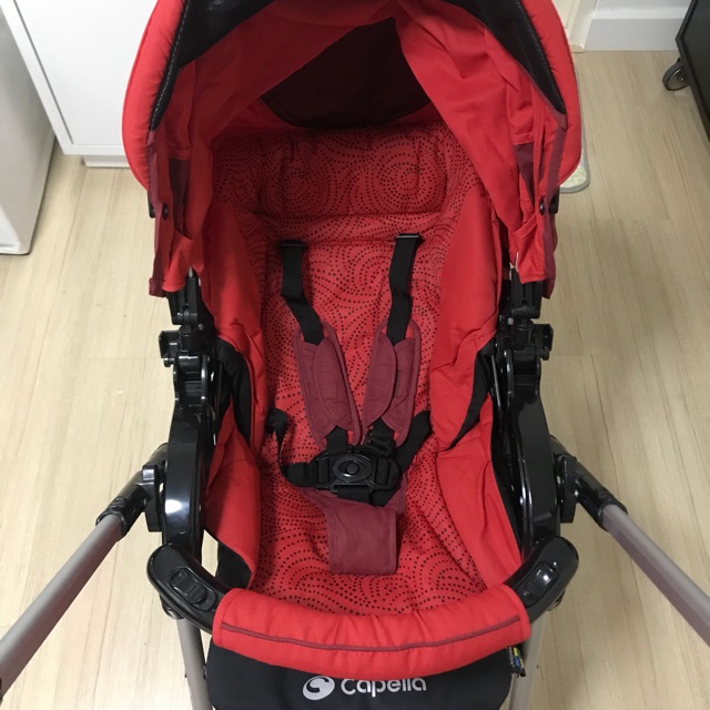 รถเข็นเด็กcapella baby stroller c-s258-13 มือสอง ใช้เอง ผ่านการใช้น้อย ...