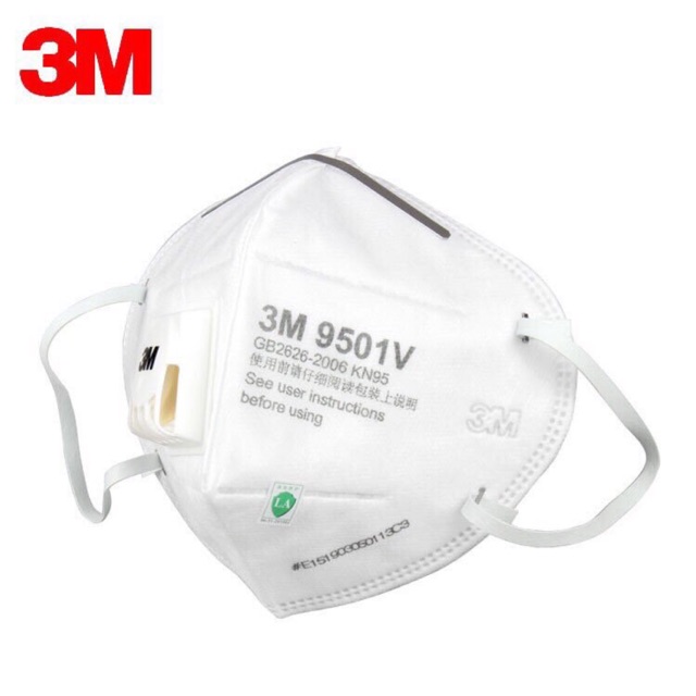 (พร้อมส่ง)หน้ากากกันฝุ่น 3m รุ่น9501V kn95 | Shopee Thailand