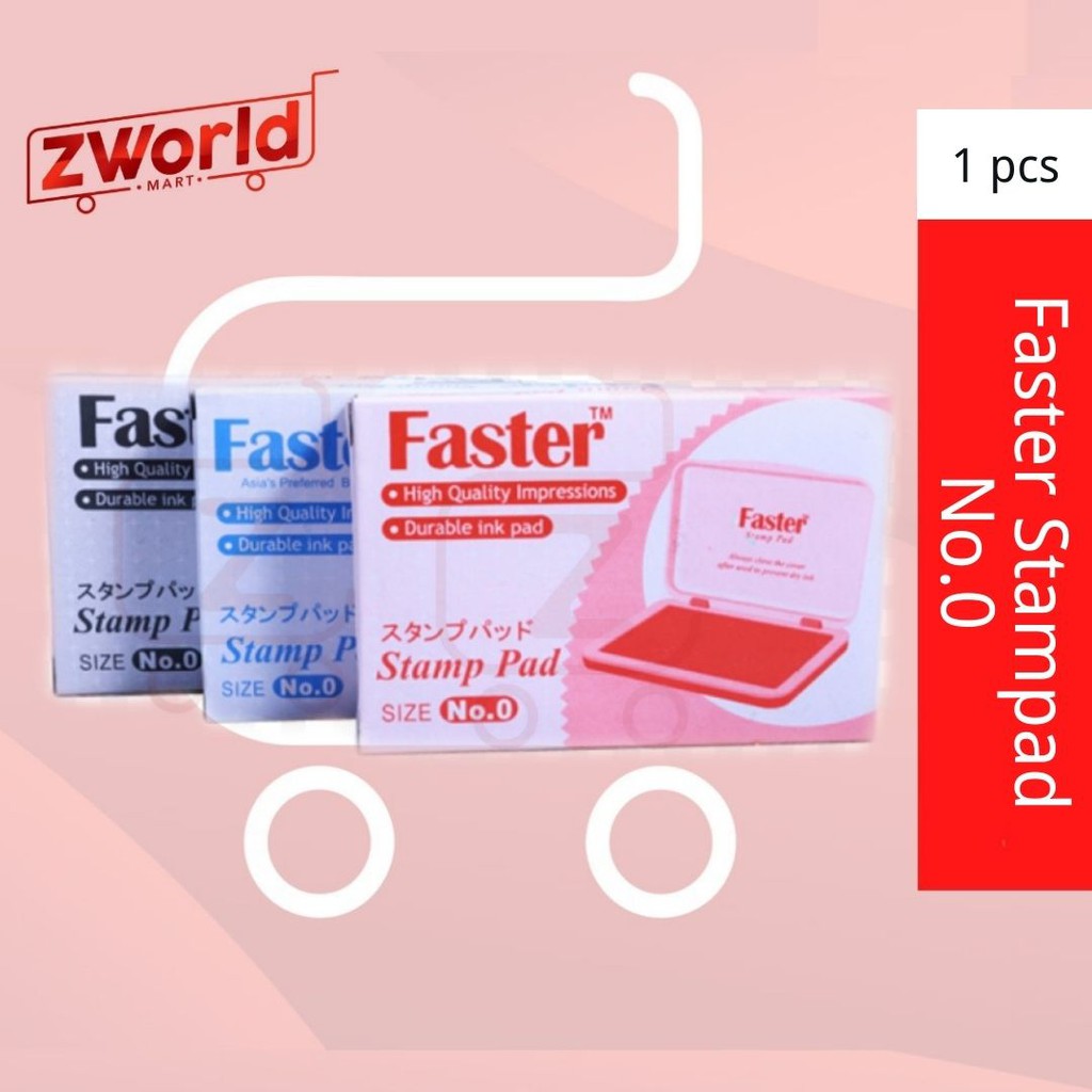 Faster Stampad No.0 (56mm x 90mm) | Shopee Thailand