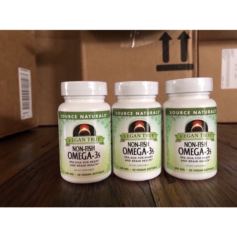 พร้อมส่ง โอเมก้า (30 แคปซูล) นำเข้าจากอเมริกา Non-Fish Omega-3s, 300 mg ...