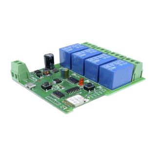 Ready Stock สวิทช์โมดูล ควบคุมรีเลย์ ดีเลย์ ไร้สาย 4 ช่องสัญญาณ dc 5v 7 ...