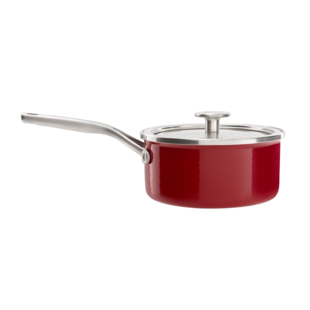 KITCHENAID SAUCEPAN 18CM/2L EMPIRE RED กระทะพร้อมฝาปิด | Shopee Thailand