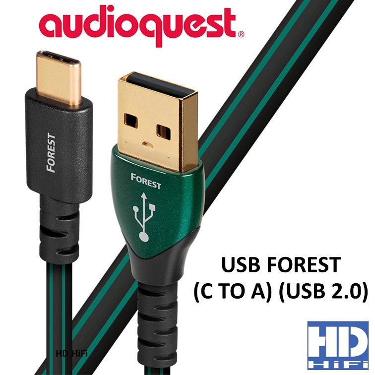 AudioQuest Forest USB C-A USB2.0 | Shopee Thailand
