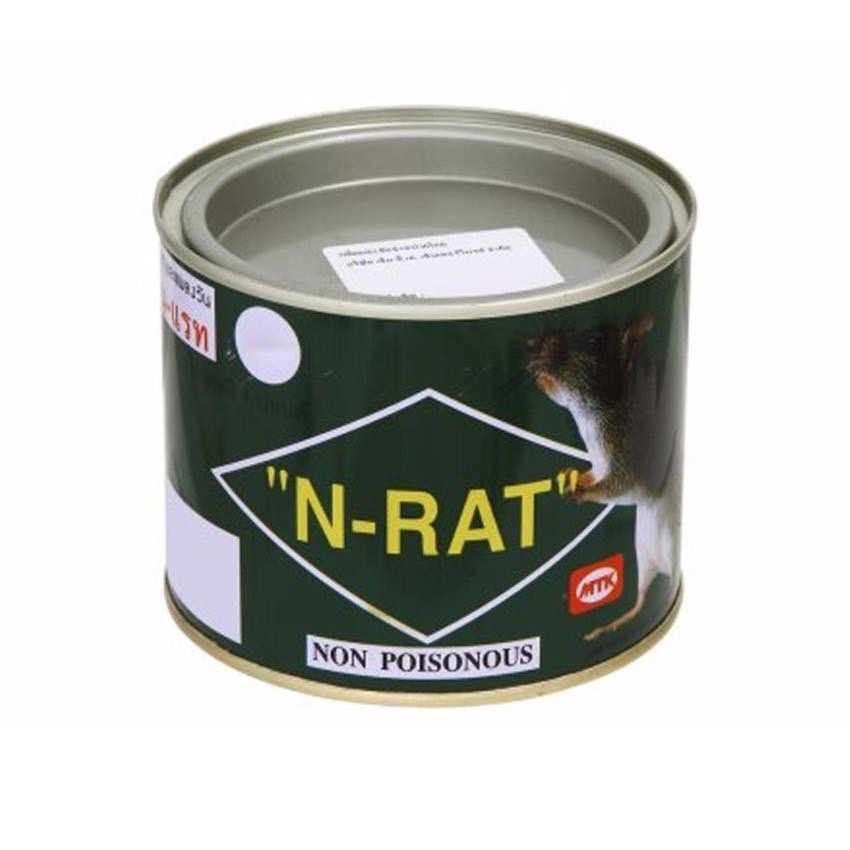 N-RAT Non Poisonous เอ็นแรท กาวดักหนูและแมลงวัน กาวดักแมลงวัน 1ปอนด์ ...
