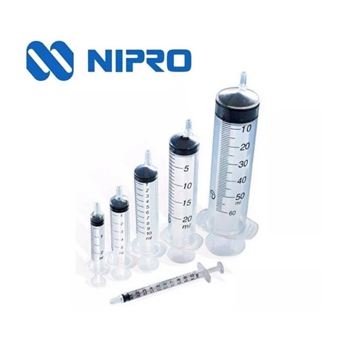 Nipro disposable syringe นิโปรไซริ้ง 1,3,5,10,20,50ml /กล่อง | Shopee Thailand