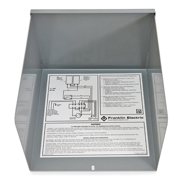 *แท้ ส่งไว* กล่องคอนโทรลปั๊มบาดาลแฟรงกลิ้น 1.5 ,2 ,3 แรงม้า FRANKLIN ...