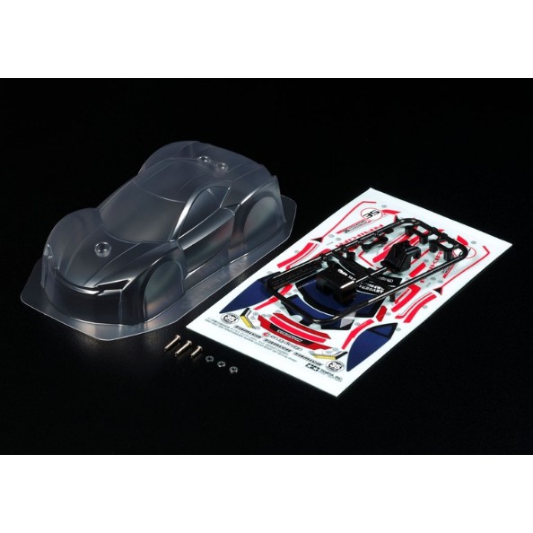 Tamiya 95102 Mini 4WD 35th Anniversary Raikiri Clear Body Set | Shopee ...