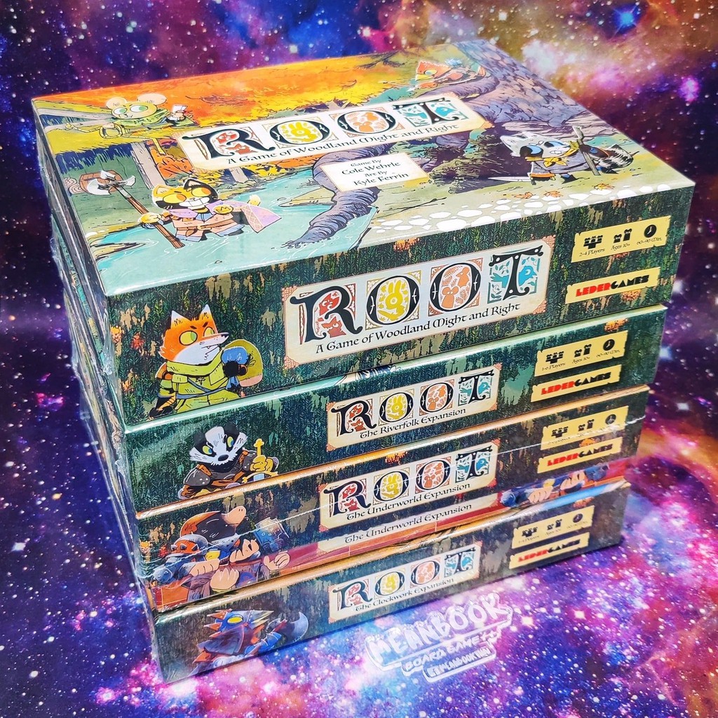Root "All In Kickstarter Edition" ครบชุด เกม+ทุกภาคเสริม Board Game ...