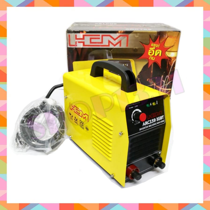 HCM ARC-159 เครื่องเชื่อมไฟฟ้าอินเวอร์เตอร์ | Shopee Thailand