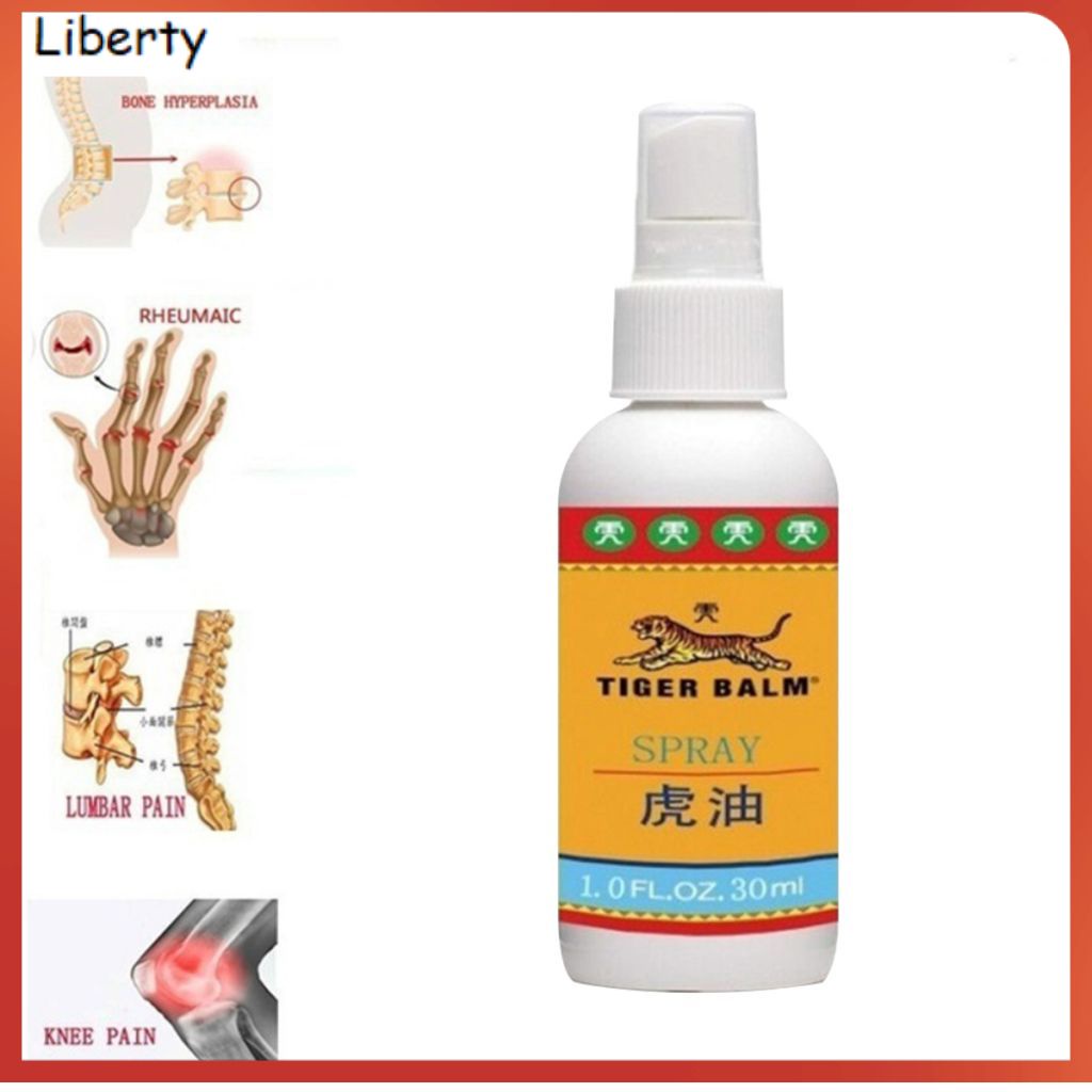 ปืนฉีดพ่นฆ่าเชื้อโรค Tiger Oil Joint Spine And Lumbar Pain Relief Spray ...