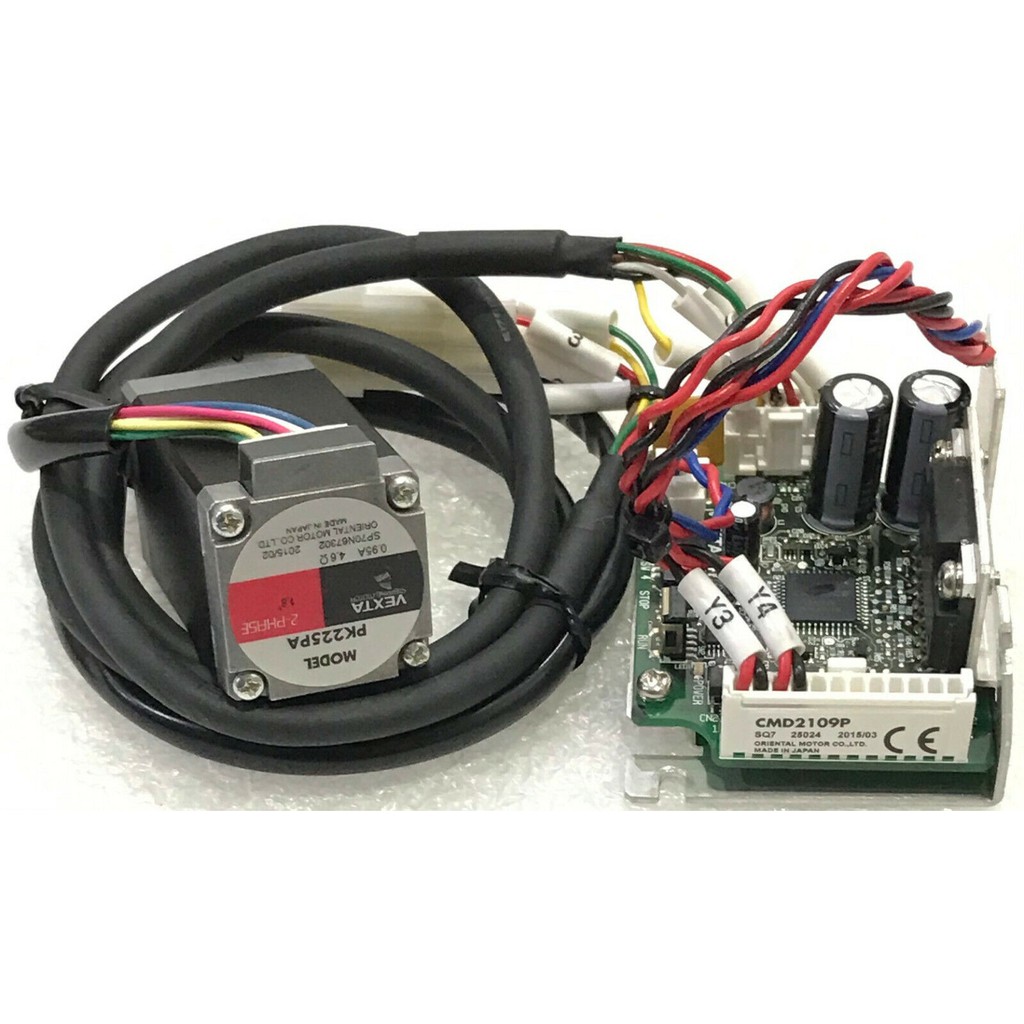 Oriental Motor Vexta PK225PA CMD2109P 2-Phase Stepping Motor with Driver | Shopee Thailand