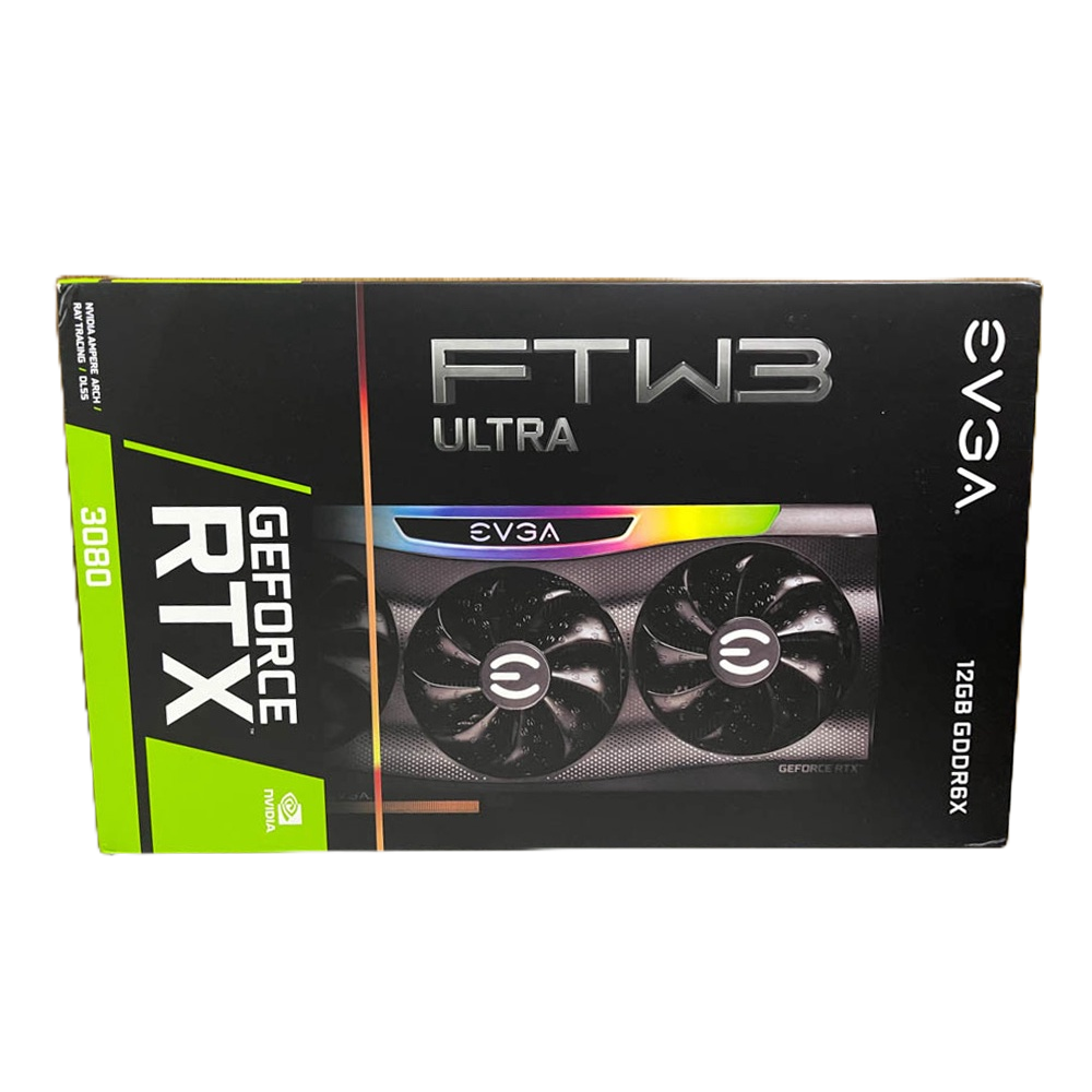 การ์ดจอ EVGA RTX FTW3 ULTRA 3080 12 GB (มือหนึ่งไม่แกะกล่อง) | Shopee Thailand