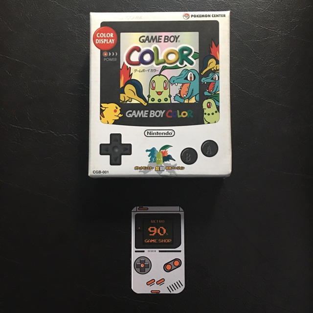 NINTENDO GAMEBOY COLOR BOX /GOLD POKEMON LIMITED EDITION | Shopee Thailand
