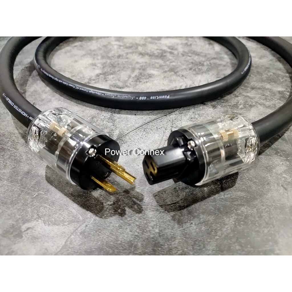 สาย AC Monster PowerLine 400 สำหรับเครื่องเสียง แอมป์ ซีดี | Shopee ...