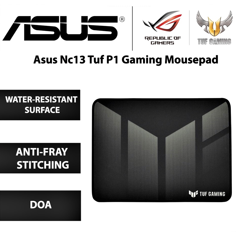 🔥แผ่นรองเม้าส์เกมมิ่ง🔥 ASUS TUF GAMING P1 MOUSE PAD เหมาะกับการเล่นเกม ...