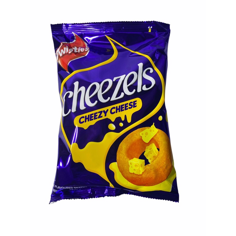 Twisties Cheezels Cheezy Cheese,ขนมอบกรอบ รสชีส สินค้านำเข้าจากมาเลเซีย ...