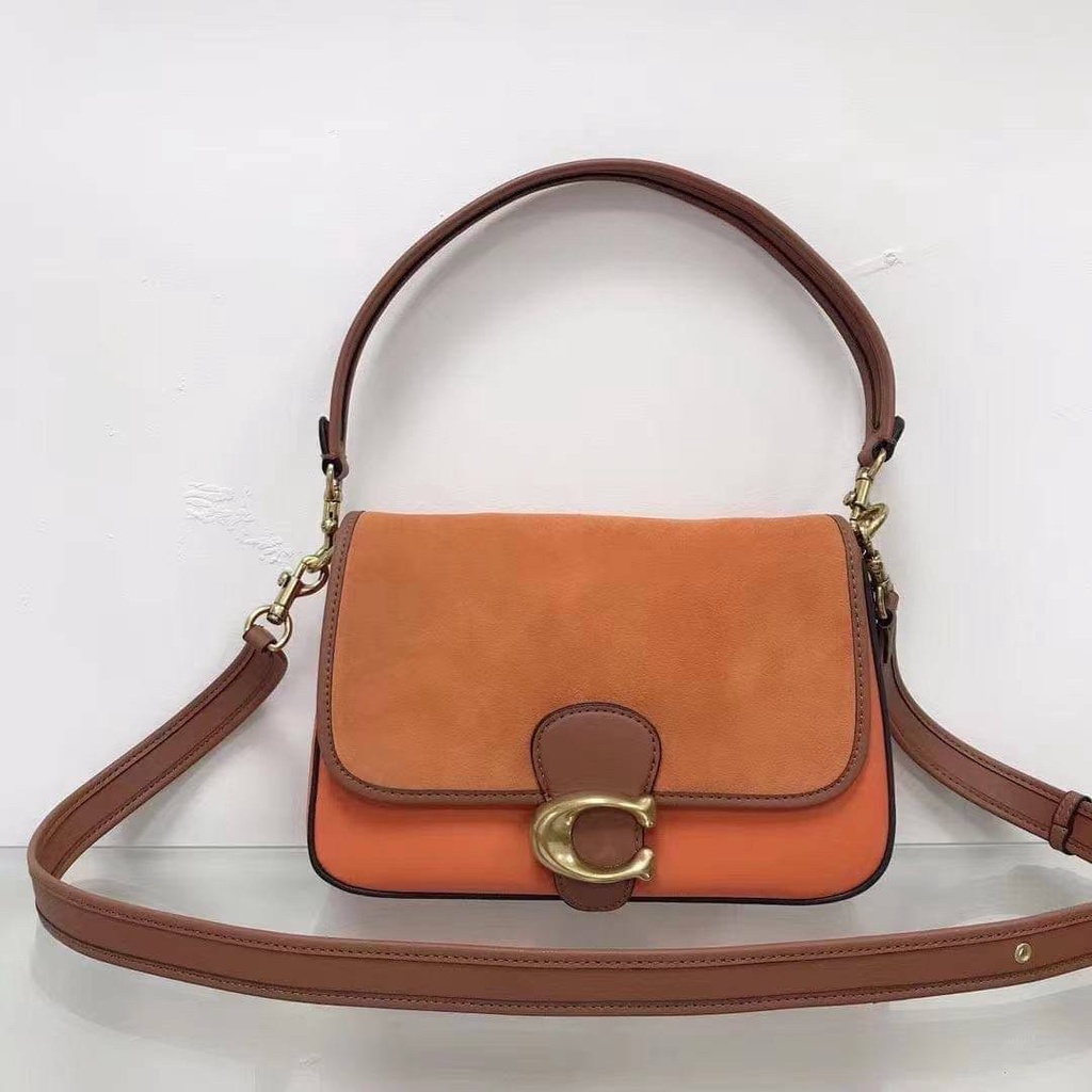 Coach SOFT TABBY SHOULDER BAG IN COLORBLOCK | Shopee Thailand