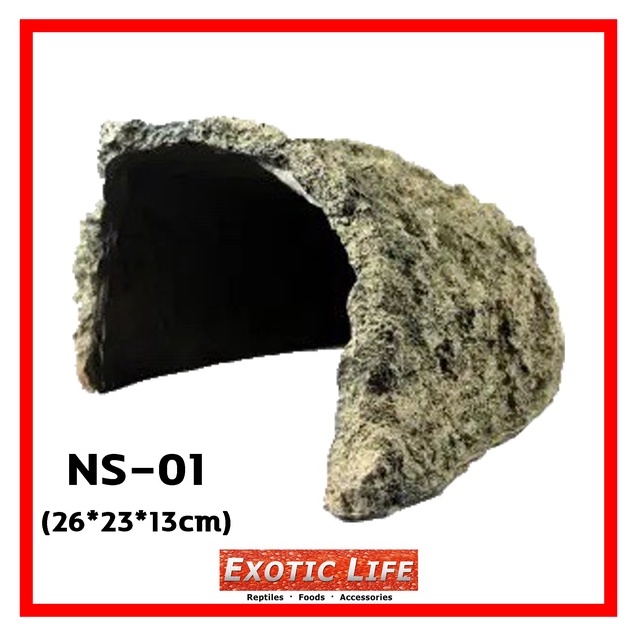 Resin Caves ถ้ำ ที่หลบซ่อน ที่อยู่อาศัยสำหรับสัตว์เล็ก และ สัตว์เลื้อยคลาน ช่วยลดอาการเครียดและ ...