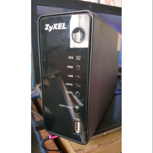NAS storage zyxel nsa210 + hdd 500G | Shopee Thailand