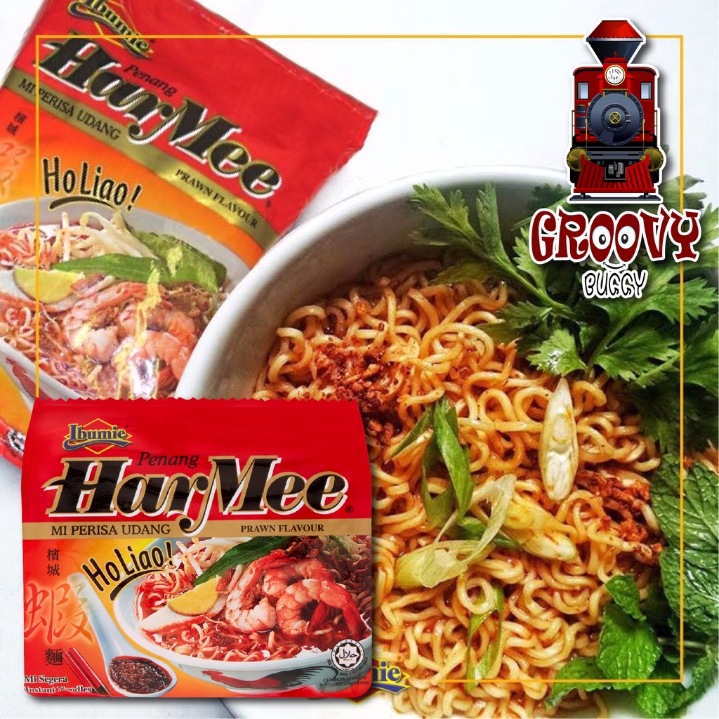มาม่า Ibumie Penang Har Mee หมี่กุ้งปีนัง 槟城虾面 Holiao! 5x85g | Shopee ...