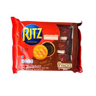 x 2 Ritz Sandwich Chocolate 243g ริทซ์ แครกเกอร์รสช็อคโกแลต 243 กรัม | Shopee Thailand